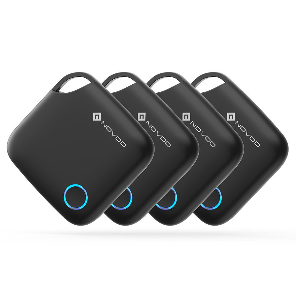 NOVOO Smart Tag (4-Pack) Item Finder — Apple Find My™ Certified